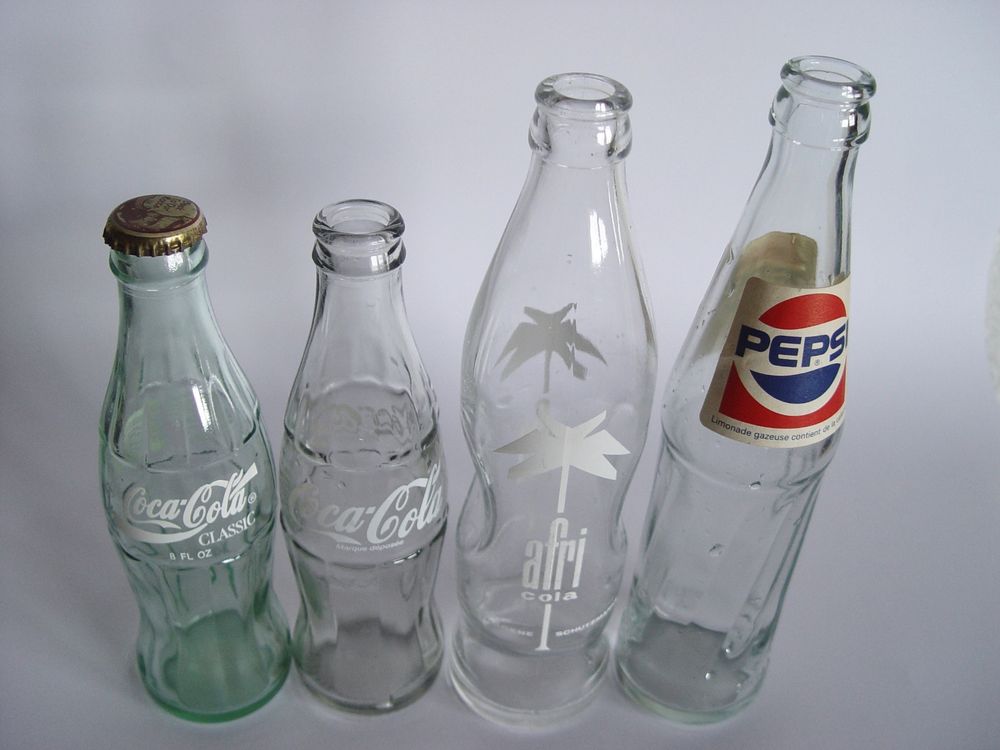 Sammlung alte Flaschen: Coca-Cola / Pepsi-Cola / Afri-Cola | Kaufen auf Ricardo