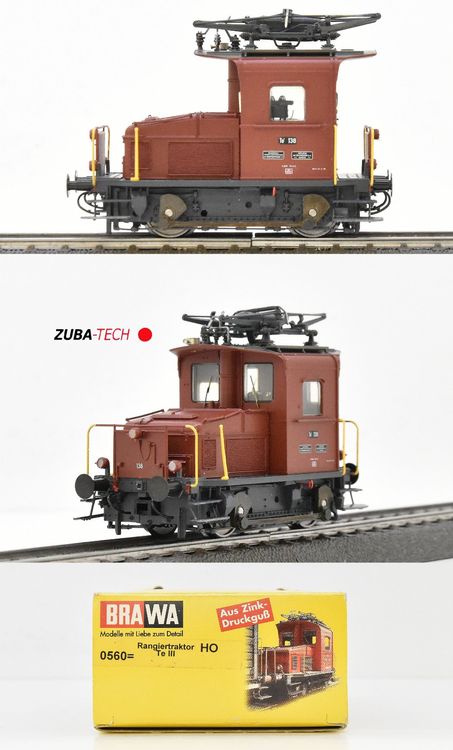 Brawa 0560 Rangierlok Te III SBB H0 Analog mit OVP (Gebraucht) in St ...