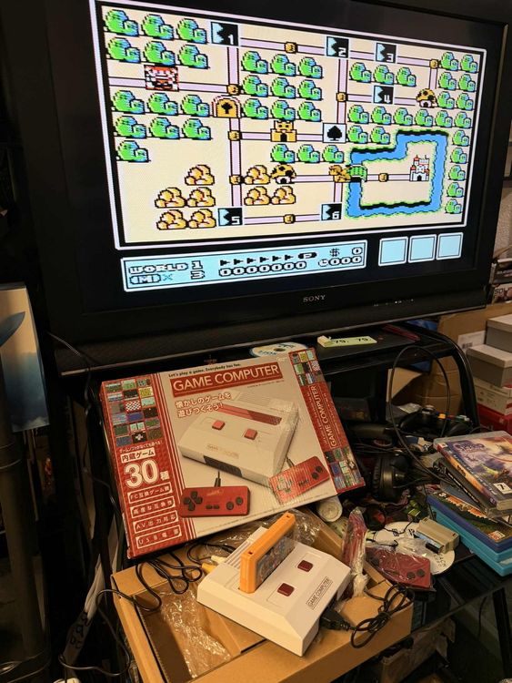 Game Computer Nintendo Famiclone + Super Mario Bros 3 (Nuovo (secondo ...