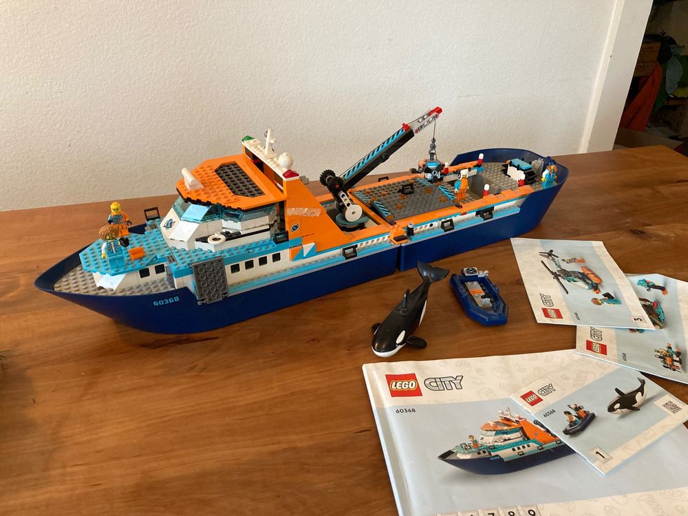 Arktis-Expeditionsschiff 60368 - Lego City - fast komplett (Gebraucht ...