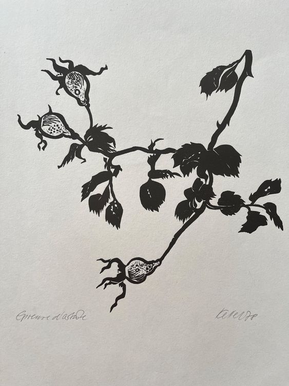 Heinz Keller (1928) Lithographie Handsigniert (Gebraucht) in Hochdorf für CHF 5 – mit Lieferung ...