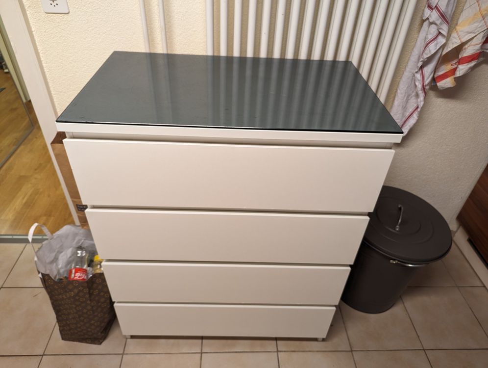 Ikea Pax Kommode Mit Glasplatte