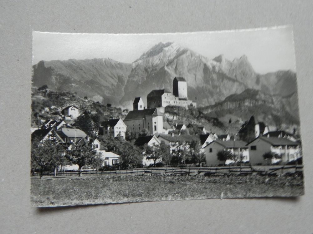 Ansichtskarte Karte Sargans St Gallen Sg Ca 1945 Kaufen Auf Ricardo