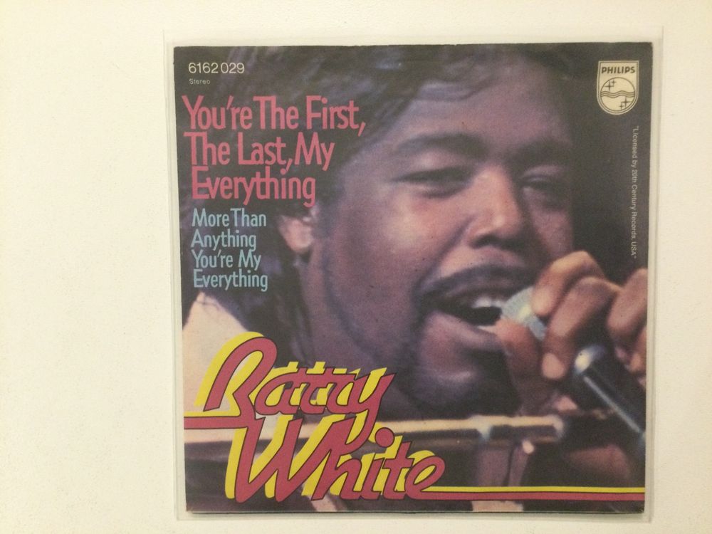 Barry White Single - You’re The First The Last My Everything | Acheter sur Ricardo