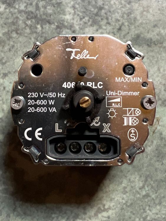 Drehdimmer Lichtregler Feller Edizio weiss (Gebraucht) in Rehetobel für CHF 1 – mit Lieferung ...