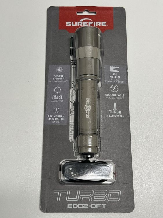 Surefire EDC2-DFT Turbo 100‘000 Candela (Neu und originalverpackt) in Birmensdorf ZH für CHF 300 ...