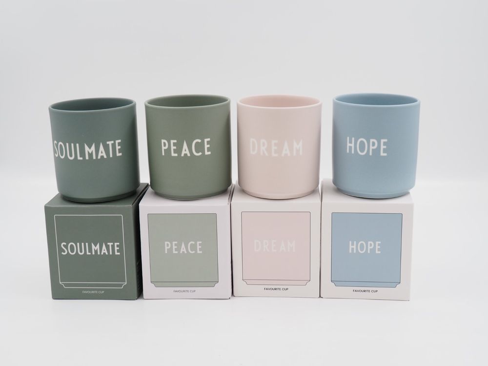 4x DESIGN LETTERS Favorite Cup (24040441) | Kaufen auf Ricardo