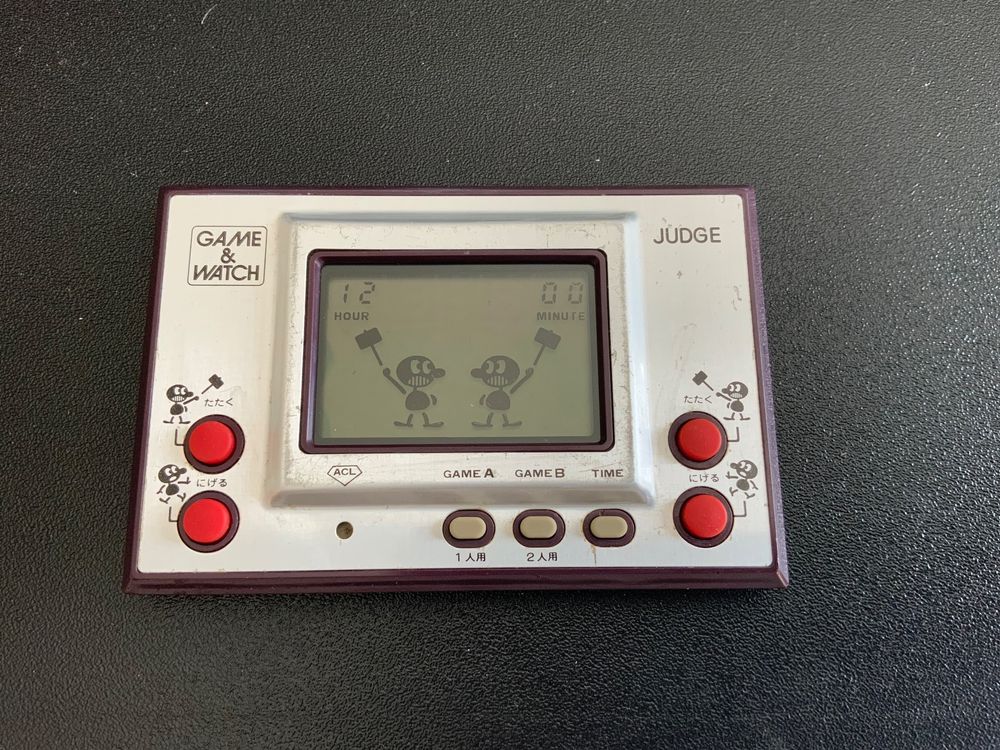 Game & Watch "Judge" Vintage Nintendo Rare 1980 | Kaufen auf Ricardo