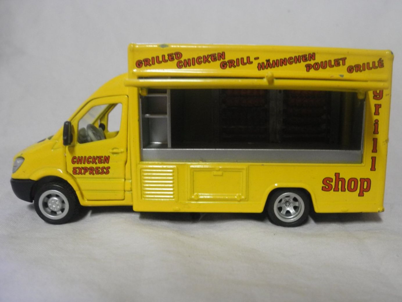 SIKU MERCEDES CHICKEN EXPRESS SEHR GUT 1 SPIEGEL GEBR. (Gebraucht) in ...
