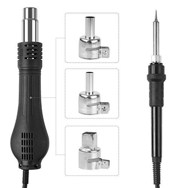 Heissluftpistole 2in1 SMD Lötstation 700W mit 3 Düsen 480°C (Neu (gemäss Beschreibung)) in Thun ...