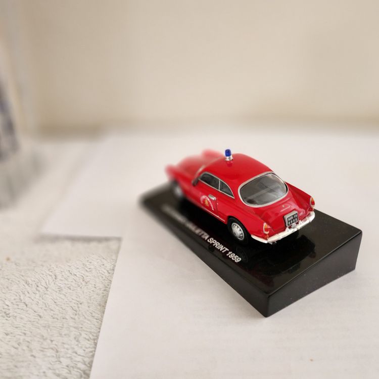 Unikat Alfa Romeo Giulietta Sprint 1959 Vigili Del Fuoco IT (Neu ...