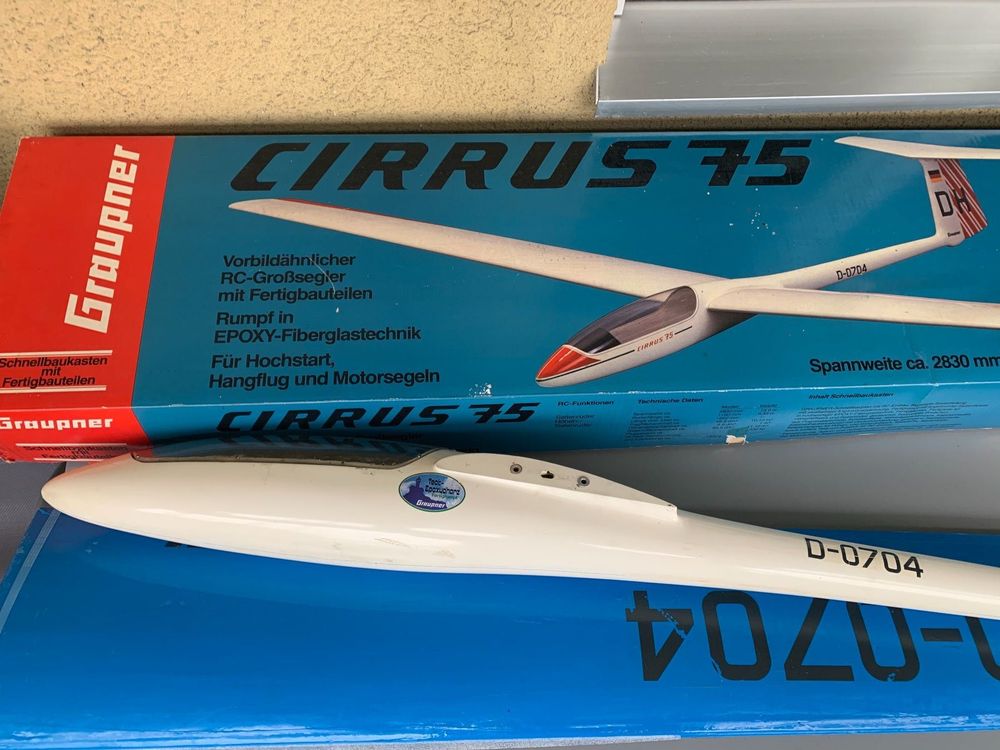 Cirrus 75 Graupner Segelflugmodell (Defekt) in Bülach für CHF 38 – nur ...