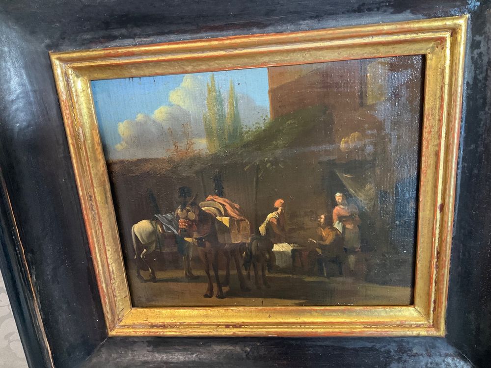 Antique Tableau peinture sur bois 17emes siècles (Gebraucht) in Payerne ...