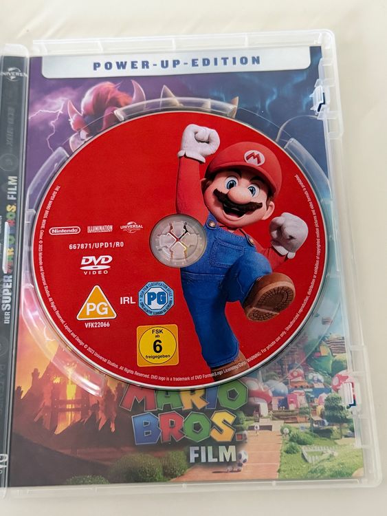 Super Mario Bros. Film DVD - Power-Up Edition (Gebraucht) in Altstätten ...