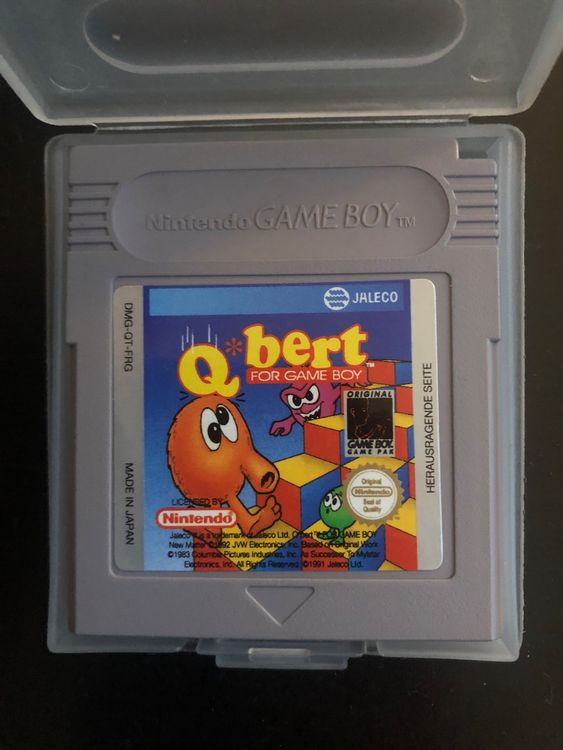 Gameboy Spiel QBERT (Gebraucht) in Zürich für CHF 24 – mit Lieferung ...