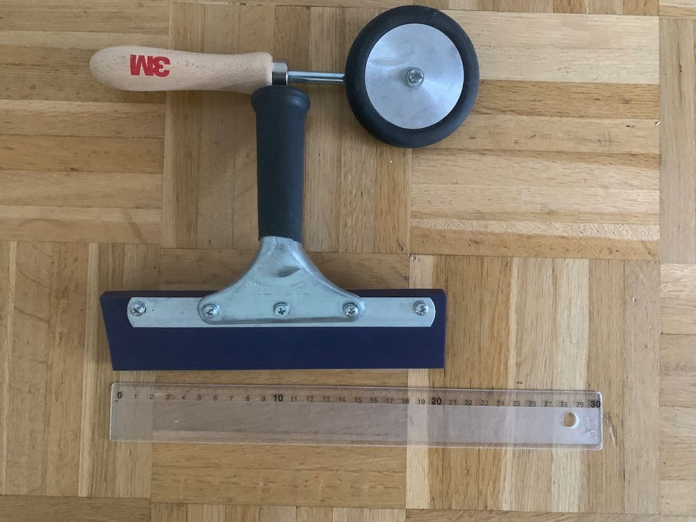 Rakel und Andruckrolle 3M / Squeezer | Kaufen auf Ricardo