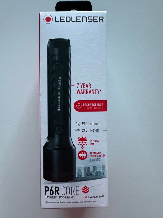 LED Lenser P6R Core Taschenlampe | Kaufen auf Ricardo