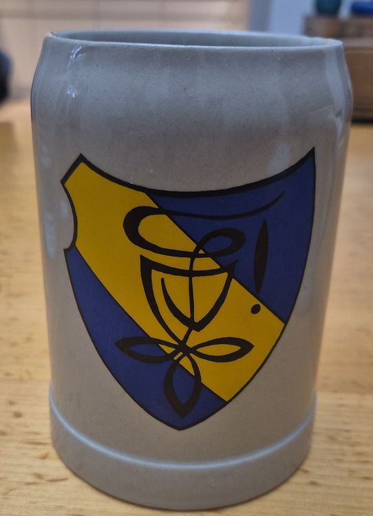 Keramik Krug mit Wappen - Ideal für Sammler! Rarität (Gebraucht) in ...