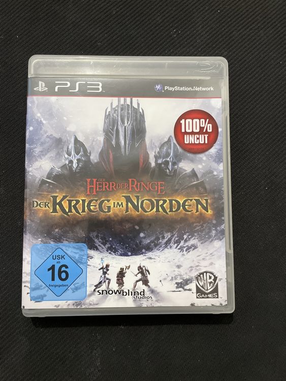 Ps3 Spiel Herr der Ringe Krieg im Norden 100% Uncut ab 1 fr (Gebraucht ...