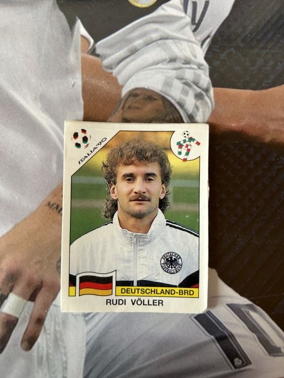 Rudi Völler Panini 1990 World Cup Sticker #264 | Kaufen auf Ricardo
