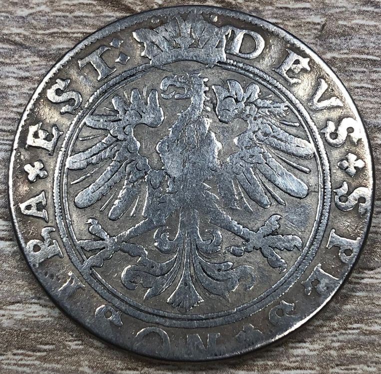 Schaffhausen – 1 Taler 1620 – DEVS SPES NOSTRA EST (Gebraucht) in ...