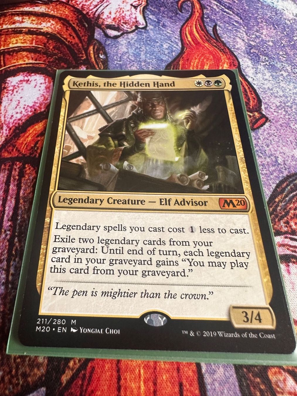 Magic the Gathering - Kethis, the Hidden Hand (Gebraucht) in Horn für ...