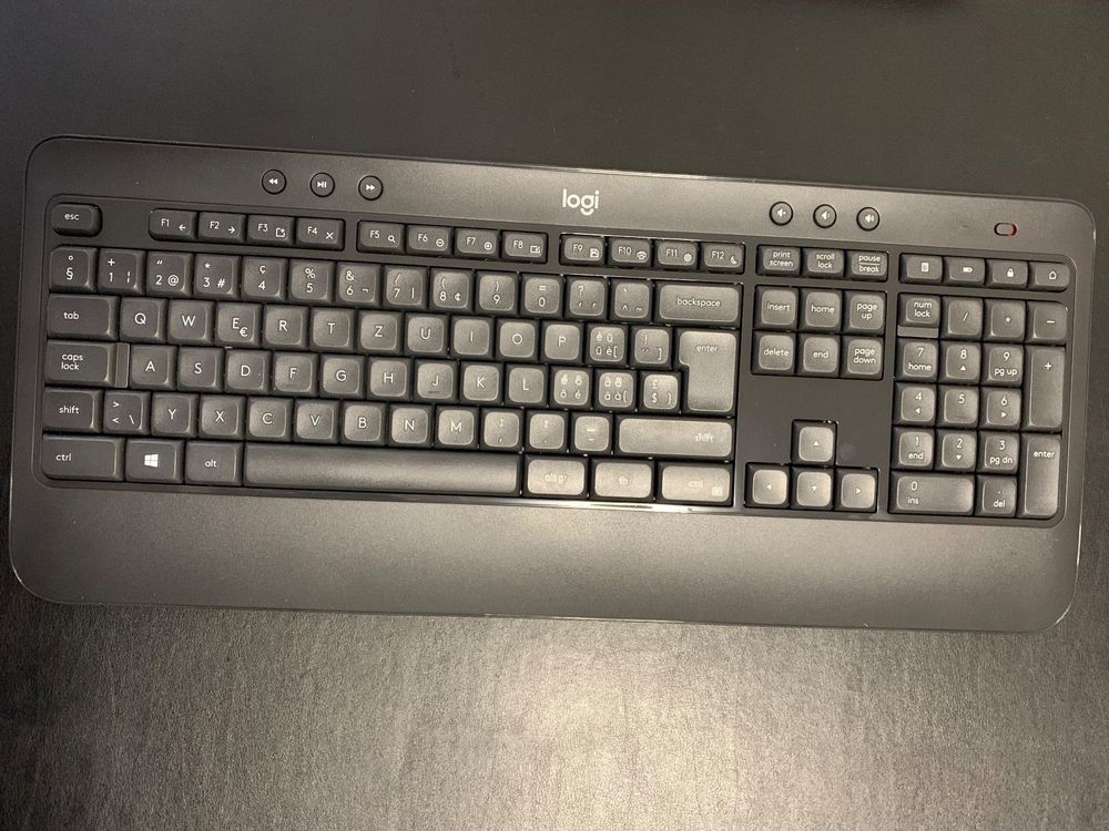 LOGITECH MK 540 Advanced Tastatur + Maus (Neu (gemäss Beschreibung)) in ...