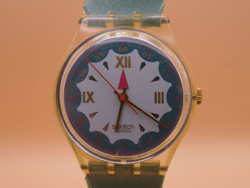 Swatch Gent "SPADES" GK152, neue Batterie (Gebraucht) in Thun für CHF ...