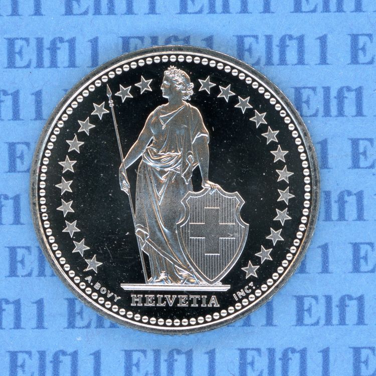 CHF___2.00 2022 stgl * aus Stgl-Münzsatz! 2 Franken (Neu (gemäss Beschreibung)) in Widnau für ...