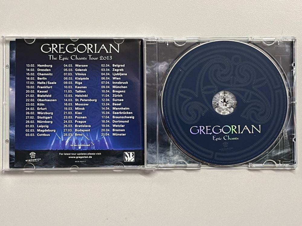 Gregorian - Epic Chants - CD - Sehr Gut Erhalten! Top! (Gebraucht) in ...