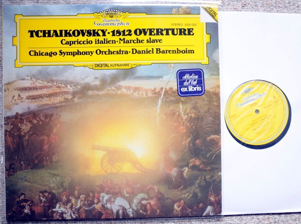 Tchaikovsky Barenboim – 1812 Overture - LP ♪ GEWASCHEN ♪ | Kaufen auf ...
