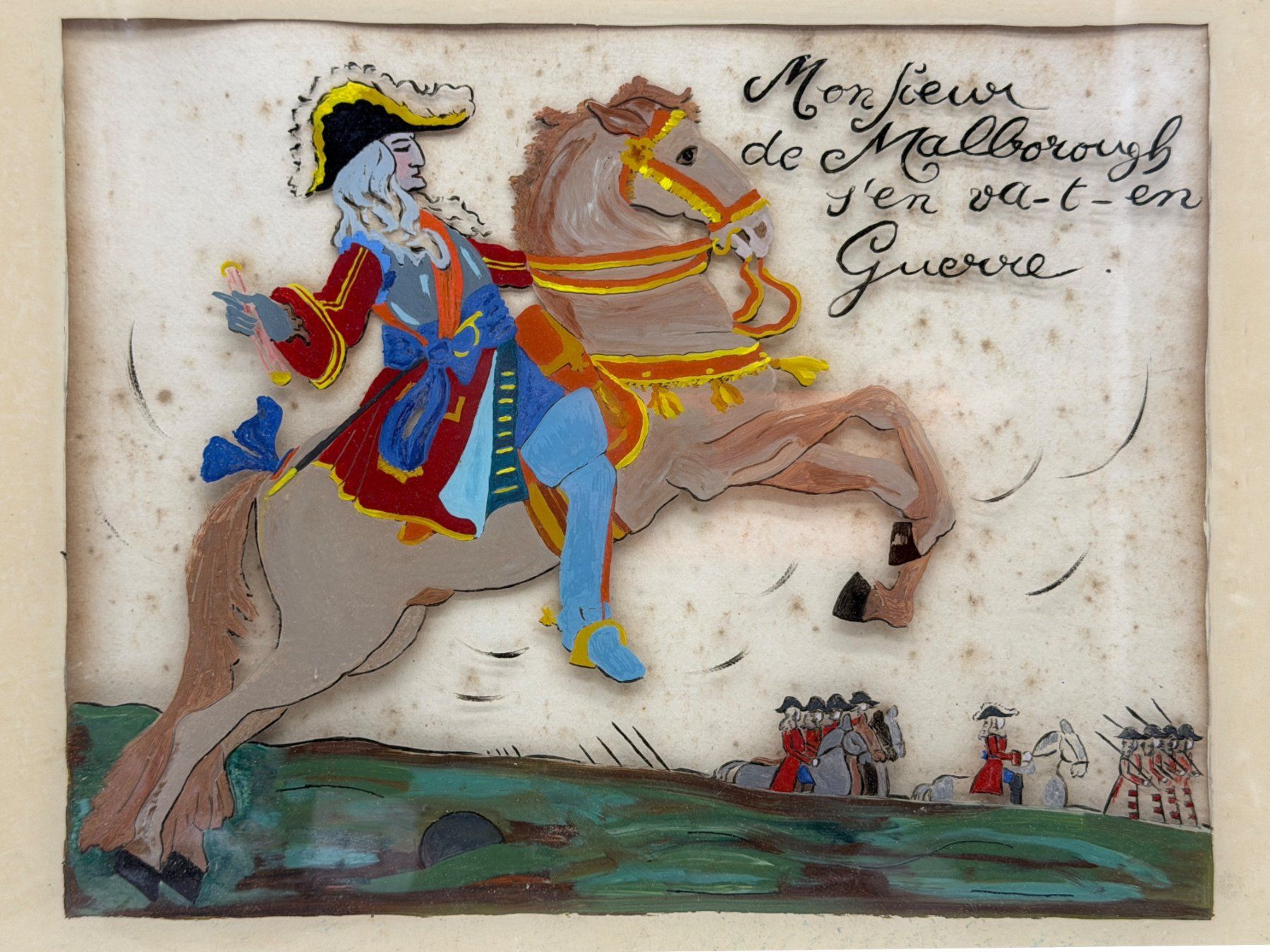 Guy ARNOUX (1886-1951) Peinture originale gouache sur verre (D'occasion ...