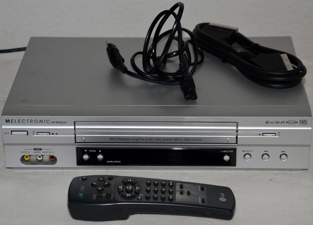 Magnétoscope VHS Melectronic MVR605LG (Gebraucht) in Collonges für CHF ...