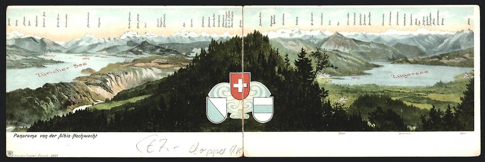 Klapp-AK Langnau am Albis, Albis-Hochwac (Gebraucht) in Berlin für CHF ...