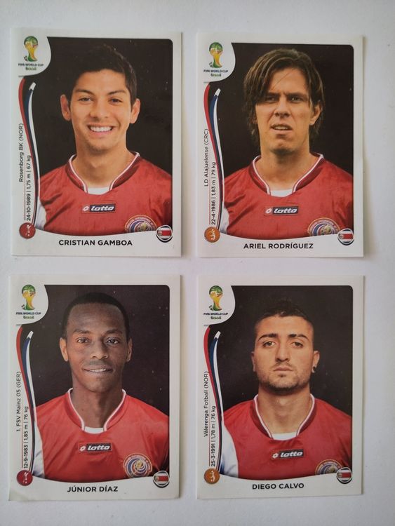 Panini - World cup 2014 - Costa Rica (Gebraucht) in Lausanne für CHF 1 ...