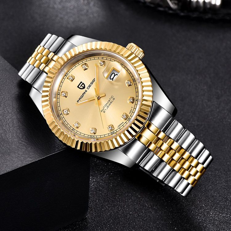 Pagani Design V2 Professional – NH35A Uhrwerk. Gold diamond (Neu und ...