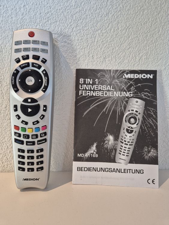 MEDION® Universal Fernbedienung 8 in 1 MD 41169 (Neu (gemäss ...