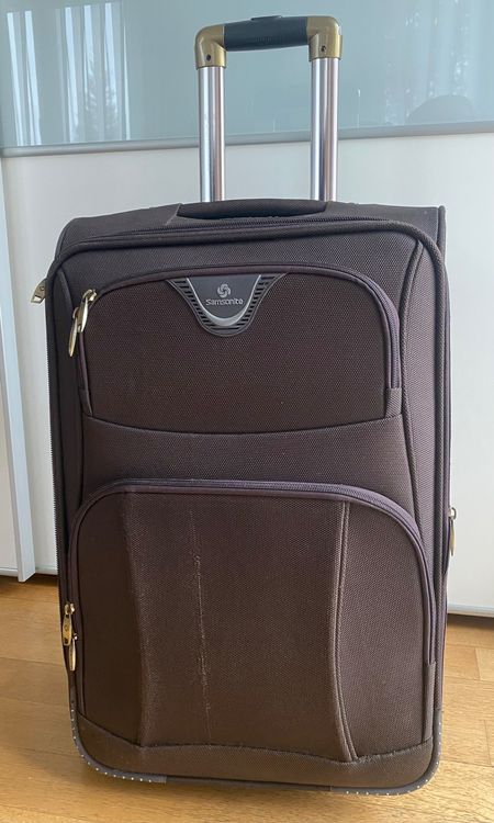 Samsonite Rollkoffer dunkelbraun | Kaufen auf Ricardo