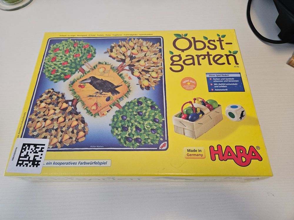 HABA Obstgarten Brettspiel (Neu und originalverpackt) in Zürich für CHF ...