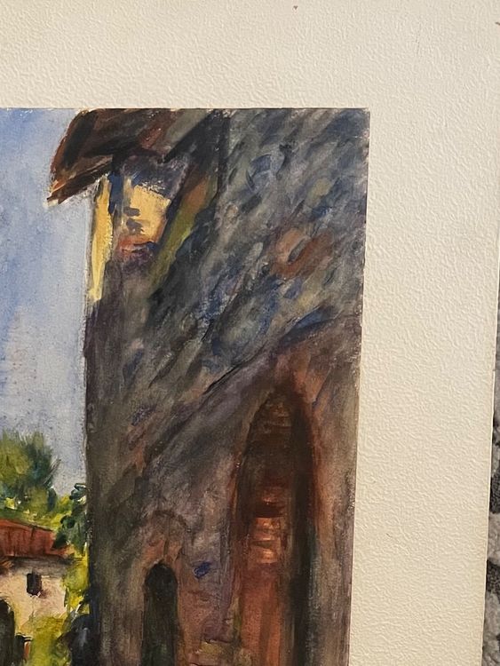 Fritz Meijer (1900-1969) Gross Mischtechnik Gemälde | Kaufen auf Ricardo