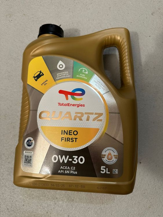 Total Quartz, Ineo First, 0W-30, 5l Motoröl (Neu (gemäss Beschreibung)) in Burgdorf für CHF 50 ...