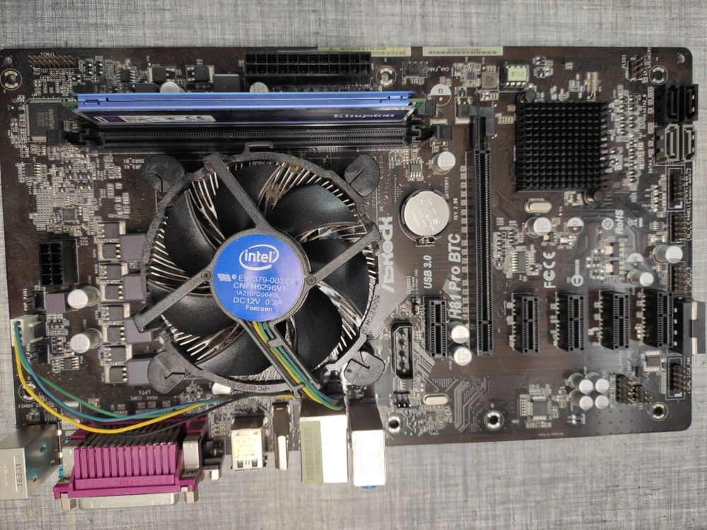 Mainboard Asrock H81 PRO BTC R2.0 & G1840@2.8 GHz & 4 GB RAM | Kaufen ...