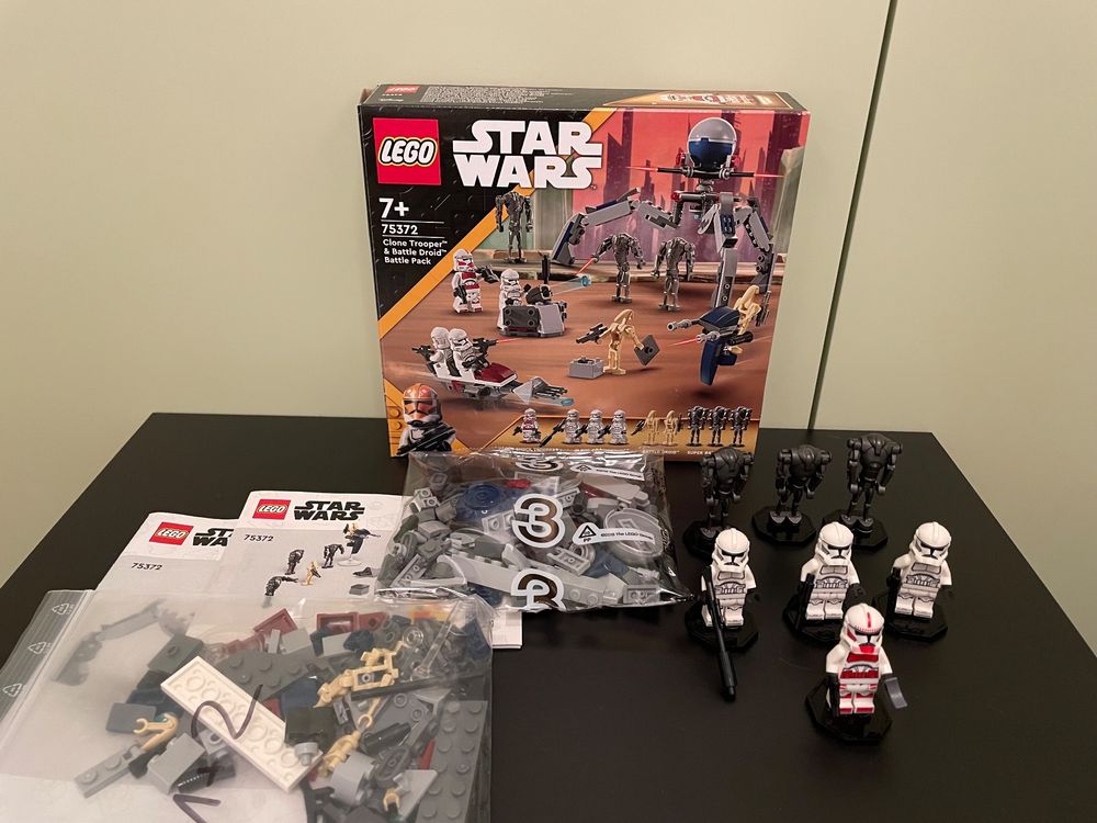 Lego Star Wars 75372 Clone Trooper & Battle Droid Battle Pac | Kaufen ...