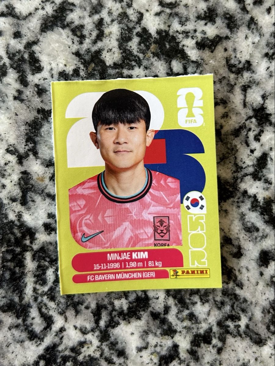 Panini FIFA WM 2026 Sticker: KIM Minjae ⚽️ (Neu und originalverpackt ...