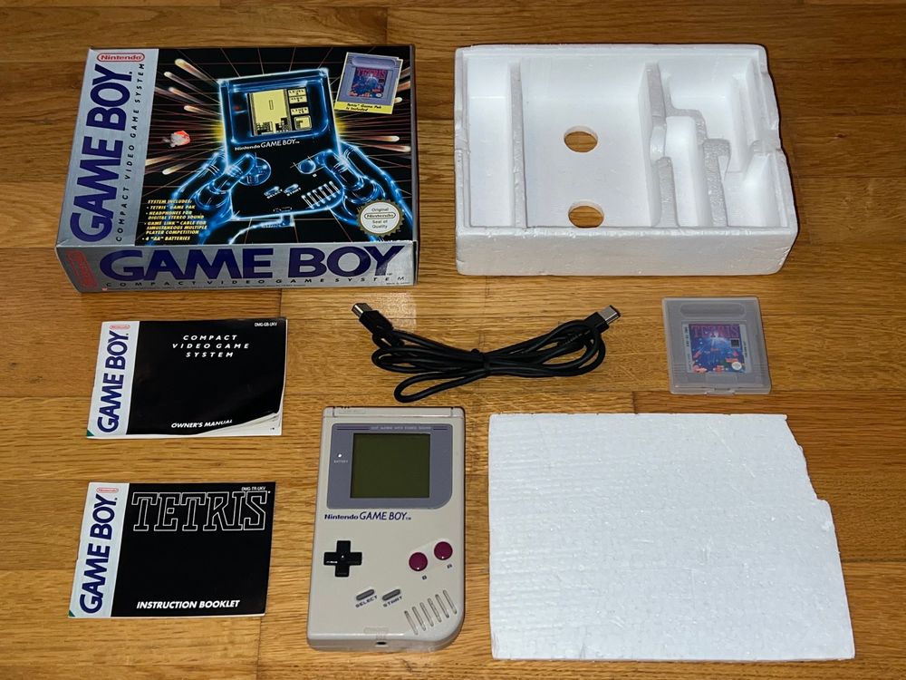 Nintendo Game Boy Classic (GB) Konsole Tetris Pak (OVP) | Kaufen auf ...