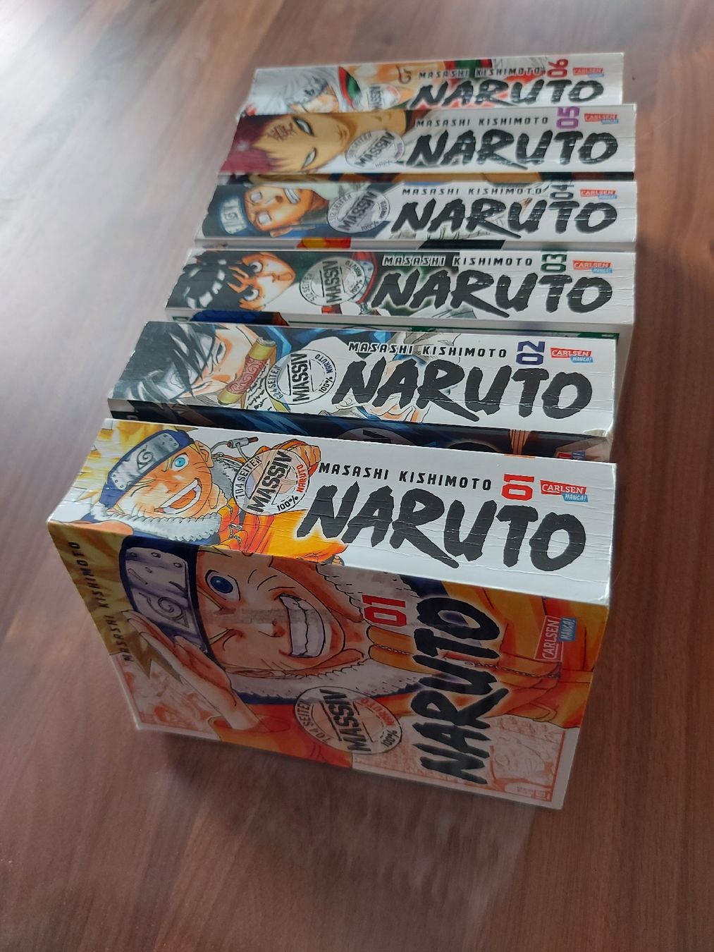 Naruto Massiv Manga, Band 1-6, Komplett-Set, Guter Zustand! (Gebraucht ...