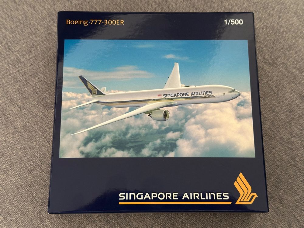 Herpa 1:500 Singapore Airlines Boeing 777-300 (Neu (gemäss Beschreibung)) in Reinach BL für CHF ...