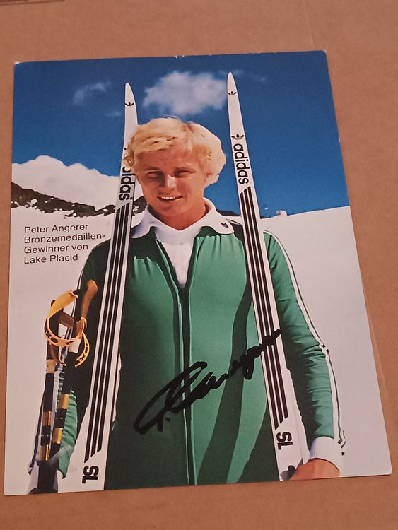 Peter Angerer - Olympiasieger - handsigniert (Gebraucht) in Menziken für CHF 7.9 – mit Lieferung ...