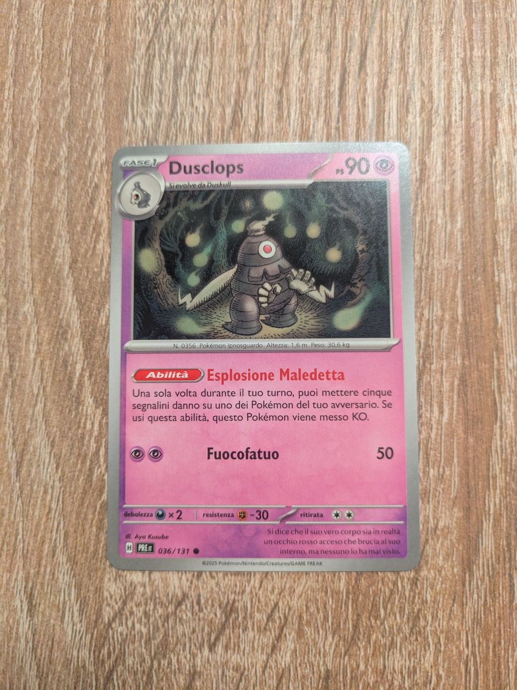 DUSCLOPS, PRISMATIC EVOLUTIONS, 36, 2025, COM, ITA, NM/MT (Gebraucht ...