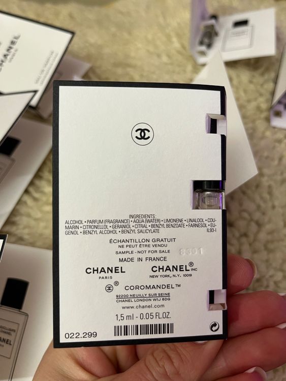 CHANEL coromandel new 1,5 ml original sample (Neu und originalverpackt ...